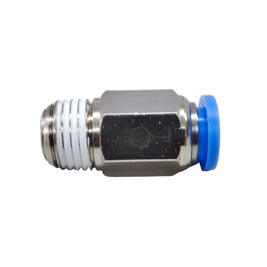 SPC Conector Recto Macho con Función de Cierre